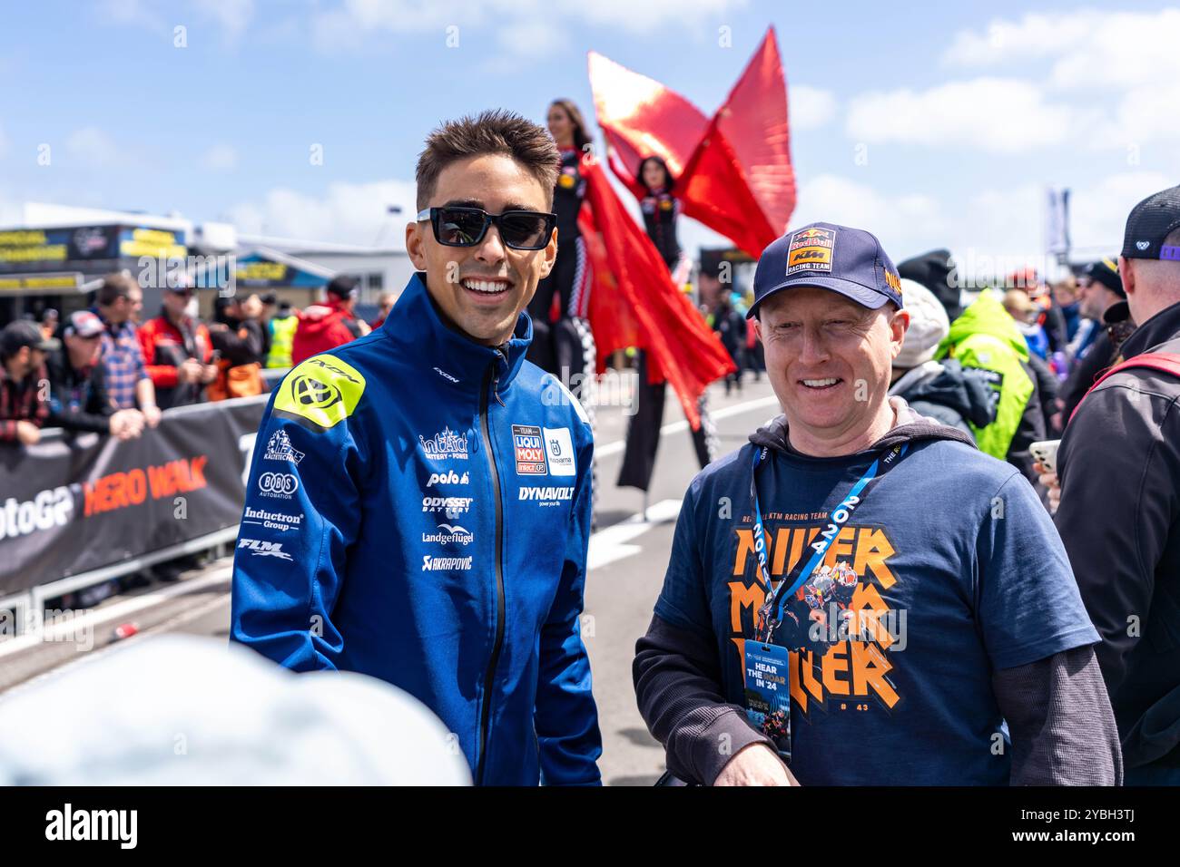 October 19, 2024, Phillip Island, Victoria, Australia: Moto2 Liqui Moly ...