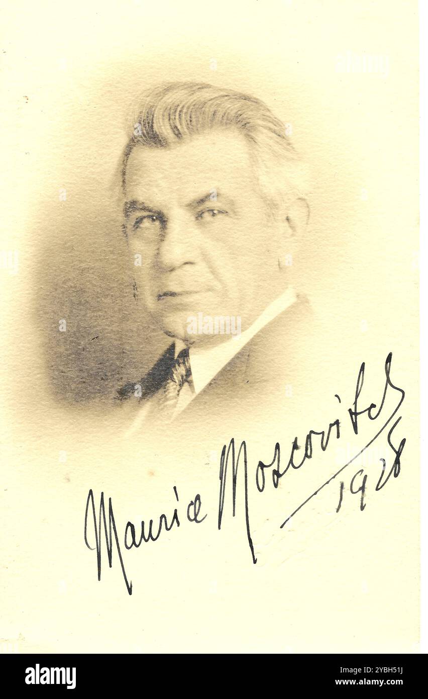 Maurice Moscovich Russian/American theatre and film actor best known ...