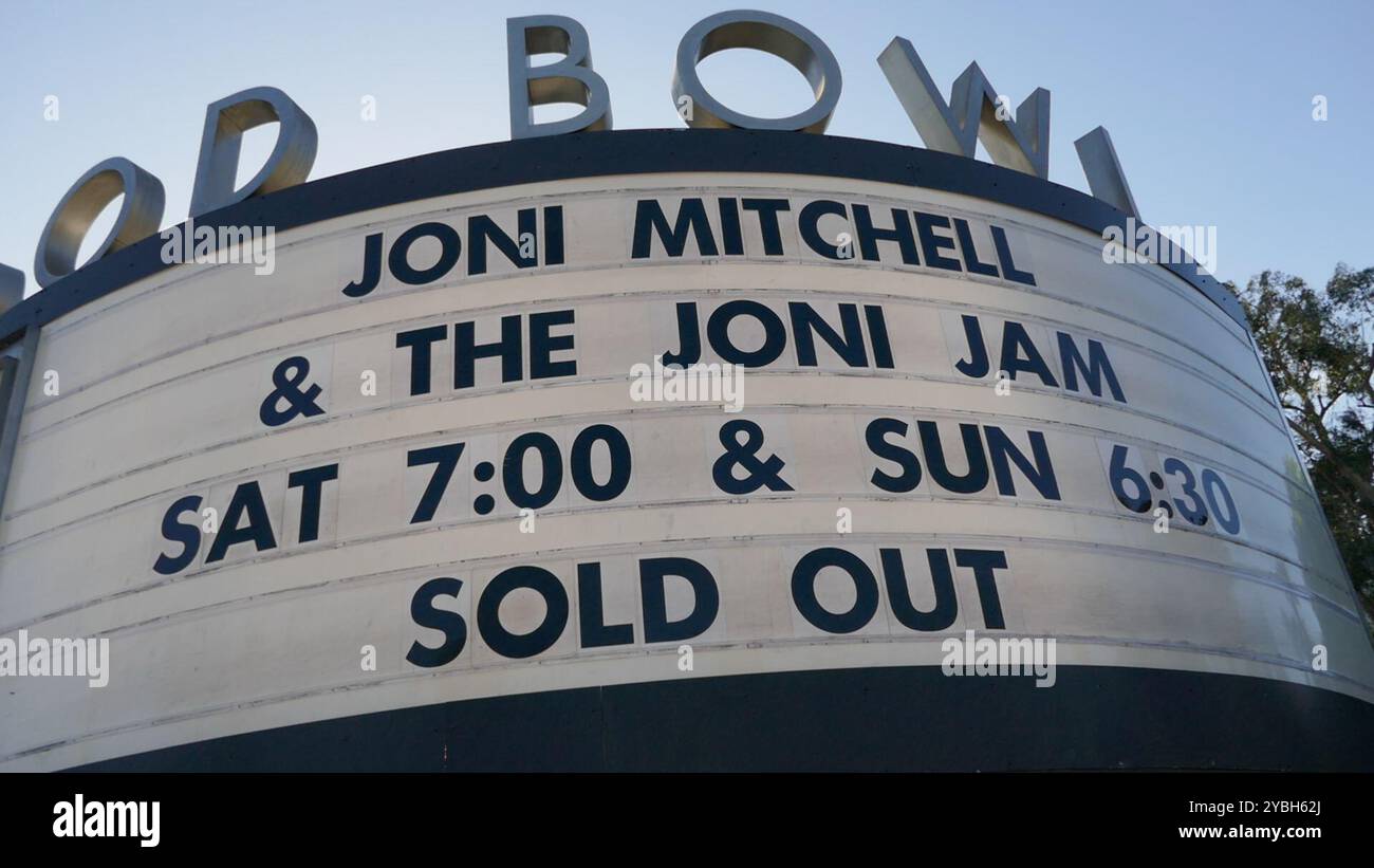 Los Angeles, California, USA 18h October 2024 Joni Mitchell and the ...