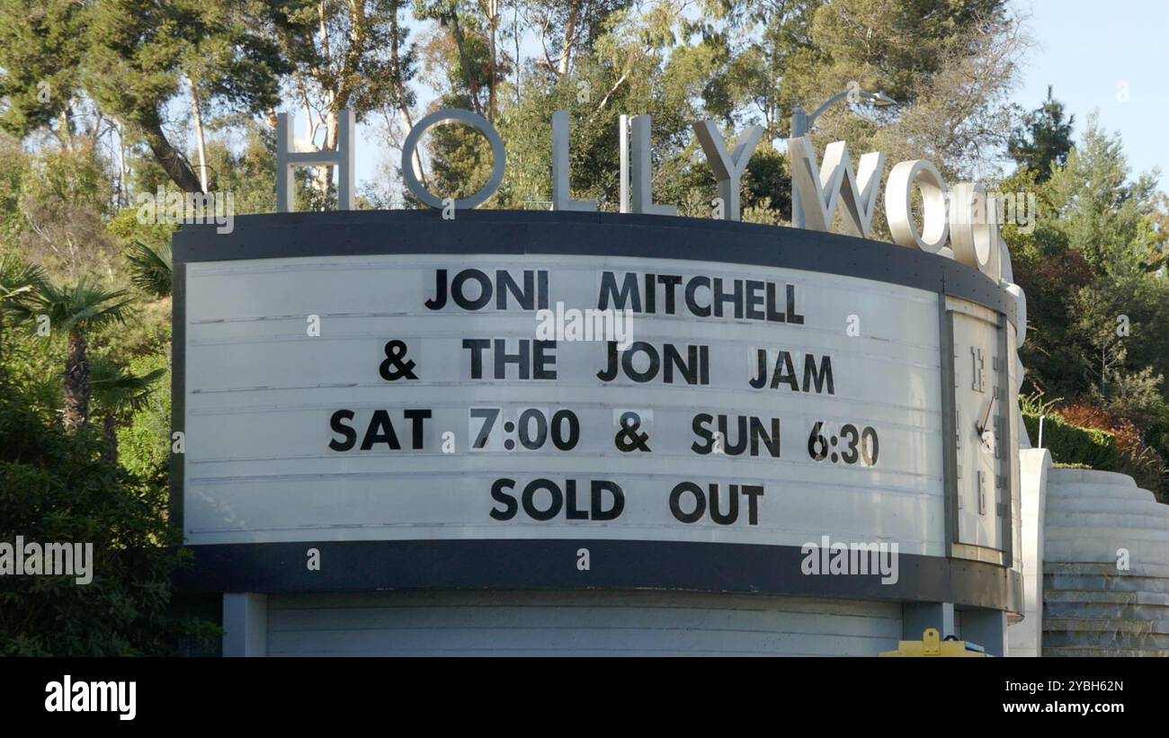 Los Angeles, California, USA 18h October 2024 Joni Mitchell and the ...