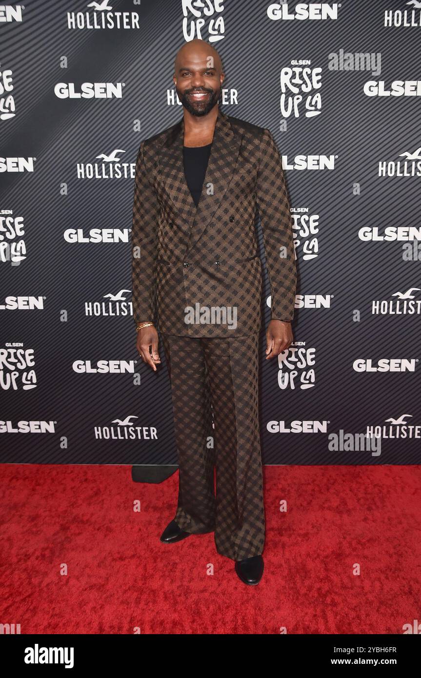 Carl Clemons-Hopkins arrives at GLSEN Rise up LA Benefit on Friday, Oct ...
