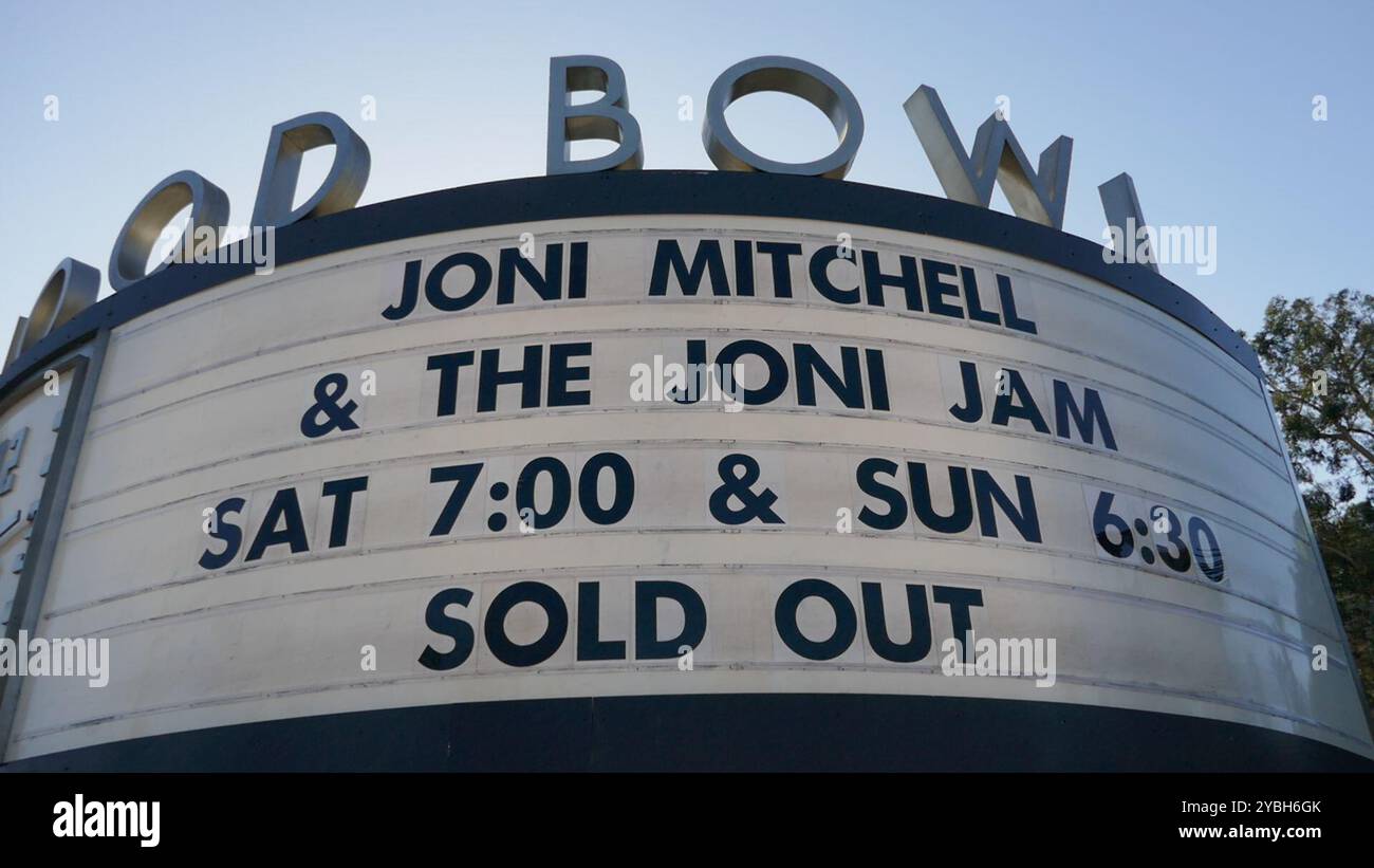 Los Angeles, California, USA 18h October 2024 Joni Mitchell and the ...