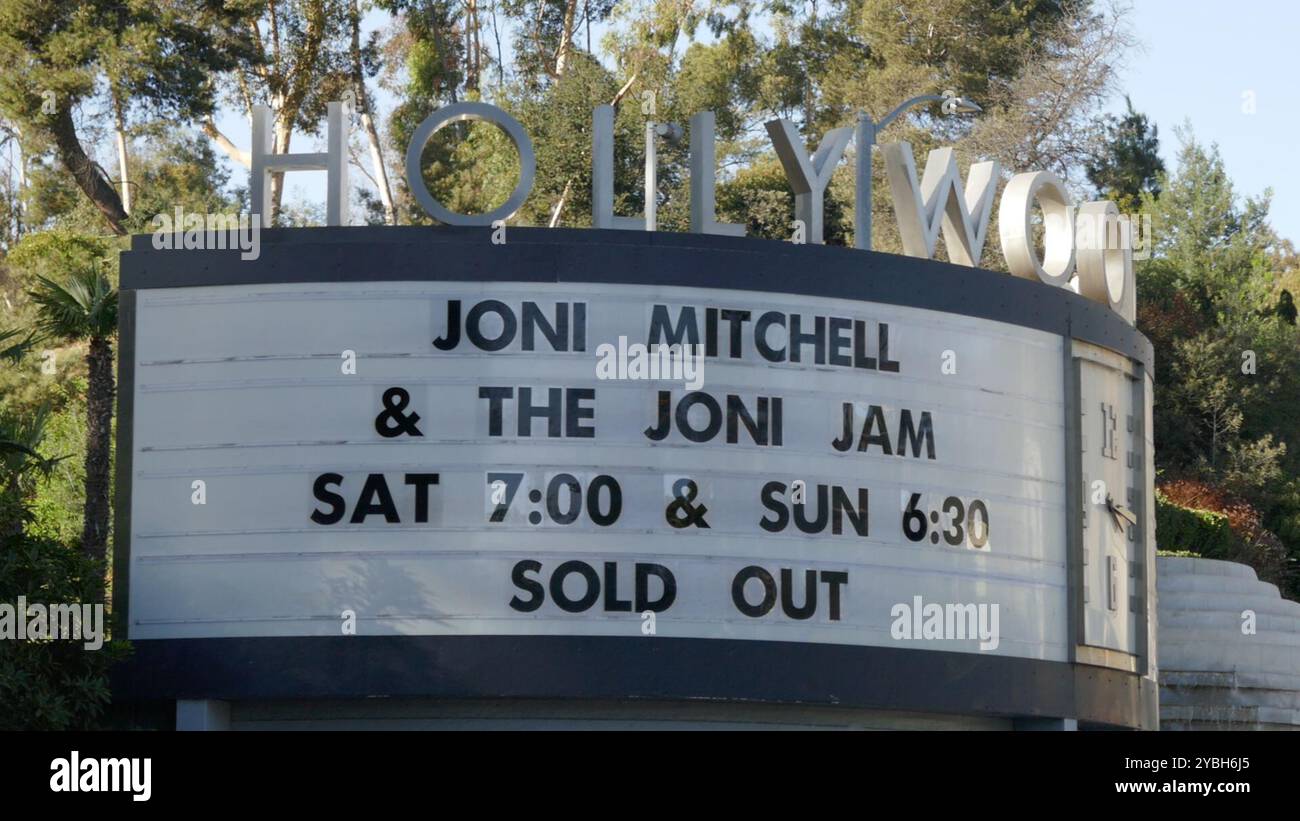 Los Angeles, California, USA 18h October 2024 Joni Mitchell and the ...