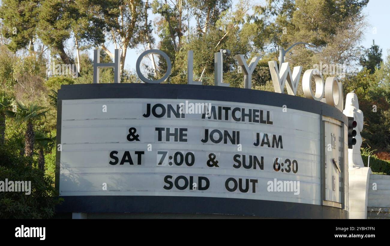 Los Angeles, California, USA 18h October 2024 Joni Mitchell and the ...