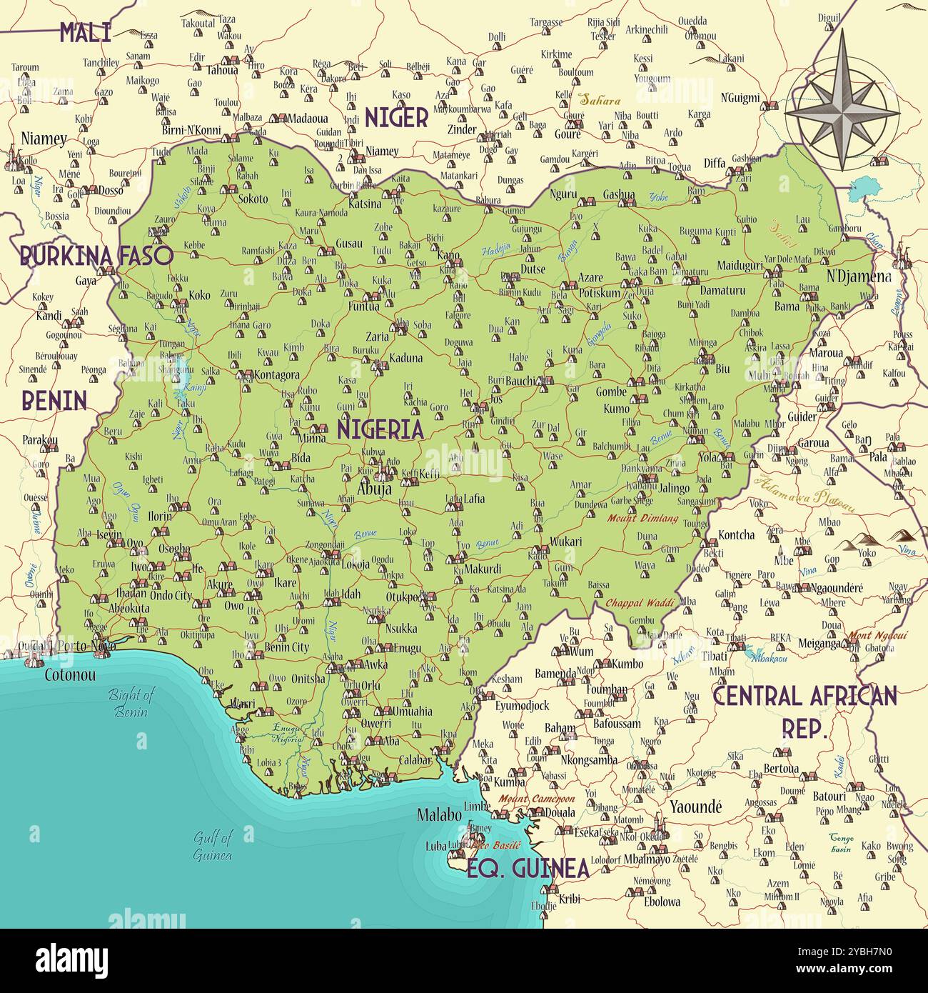 Algeria visit Stock Vector Images - Alamy