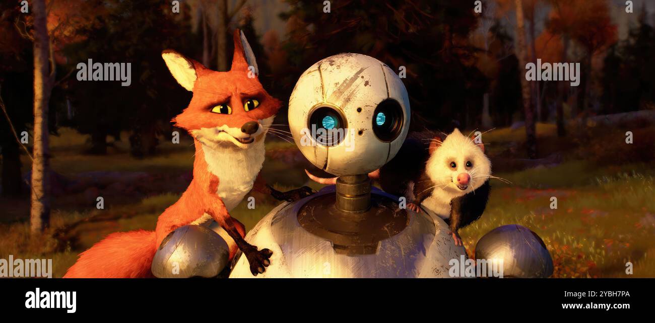 THE WILD ROBOT (2024), directed by CHRIS SANDERS. Credit: DreamWorks ...