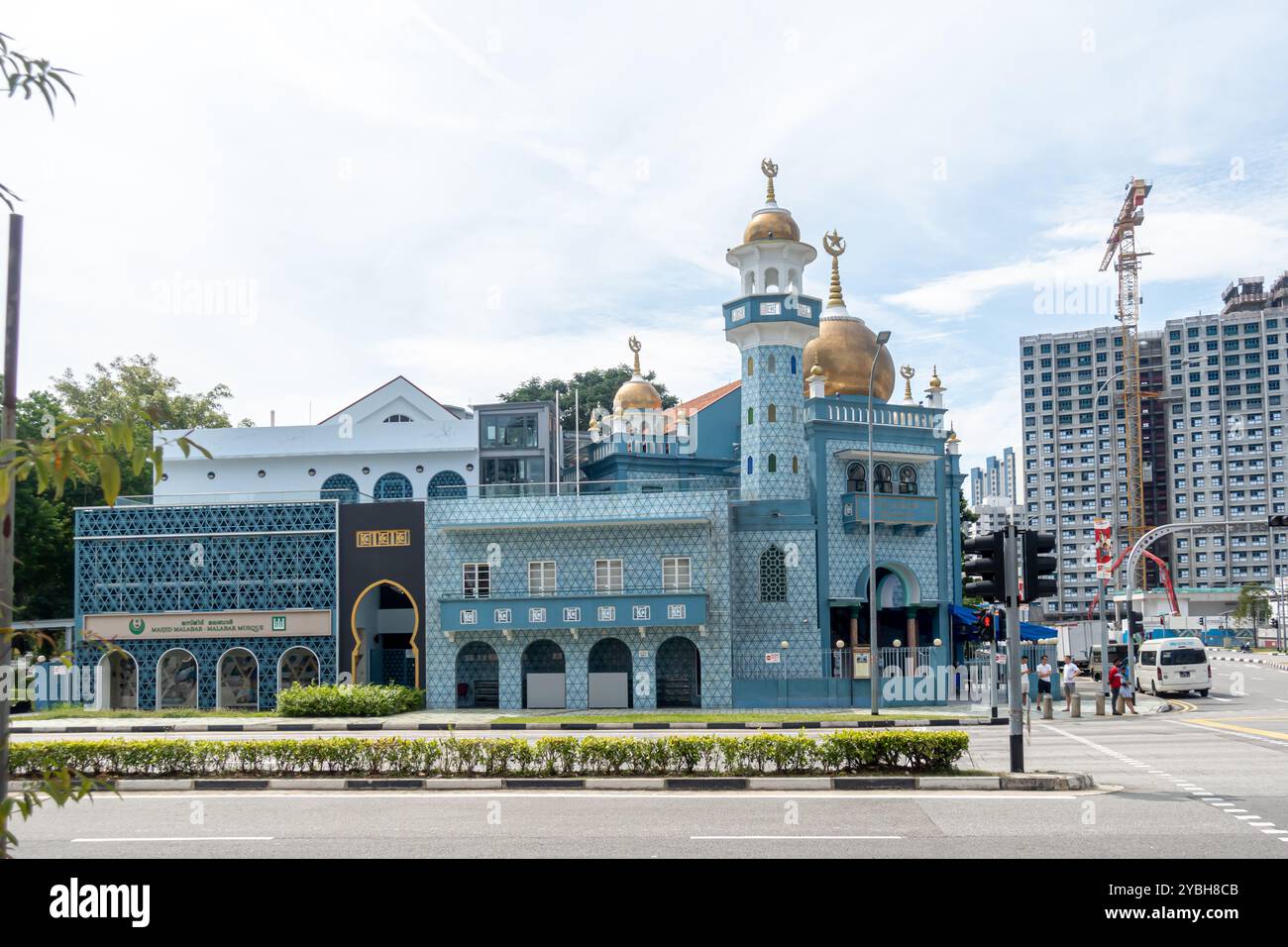 Masjid Malabar Mosque, Victoria street Singapore Stock Photo - Alamy