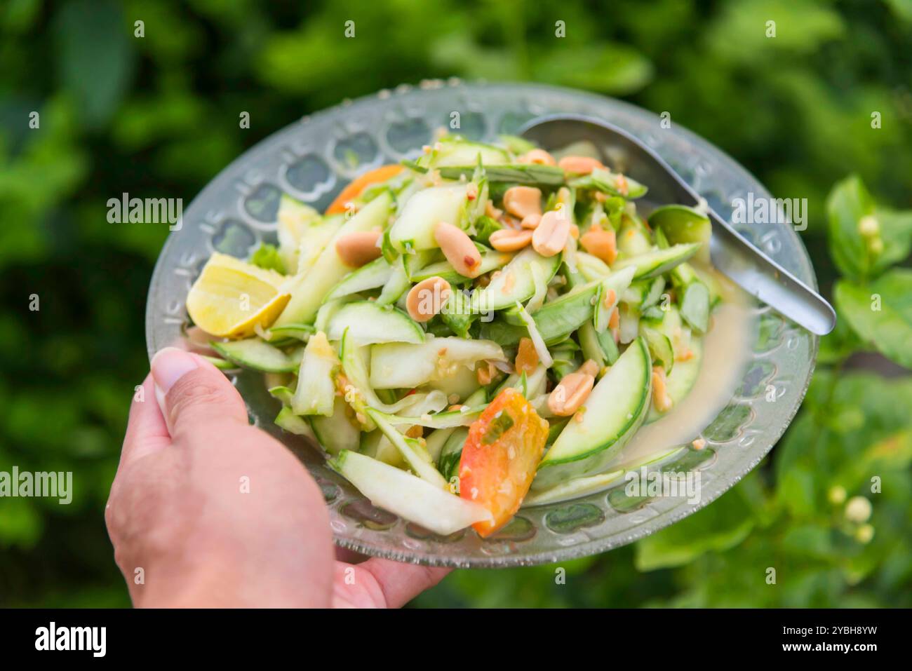 Fresh thai melon watermelon bowl hi-res stock photography and images ...