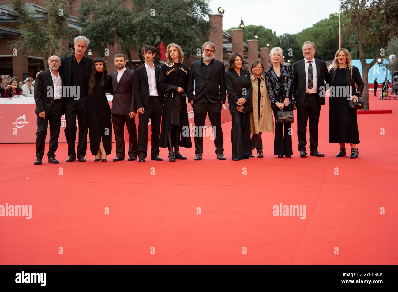 Rome, Italy. 18th Oct, 2024. Michele Sinisi, Iacopo Bedogni, Gala Zohar ...