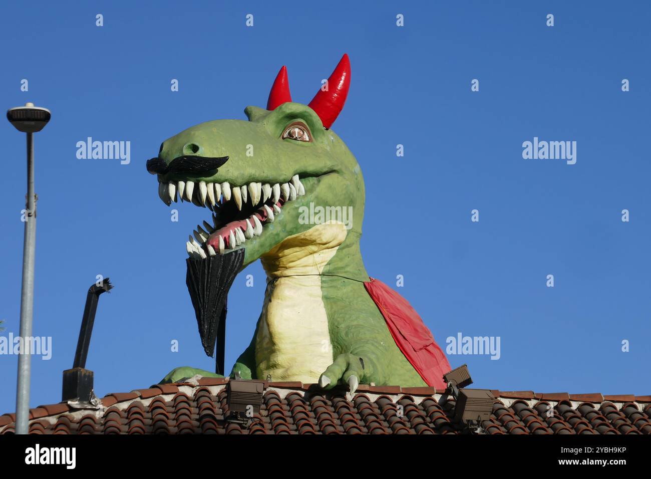 Los Angeles, California, USA 18th October 2024 T Rex Dinosaur in ...