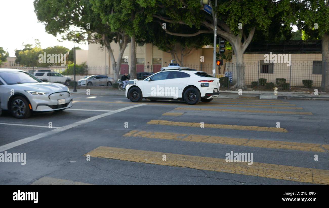 Los Angeles, California, USA 18th October 2024 Waymo Driverless Car on ...