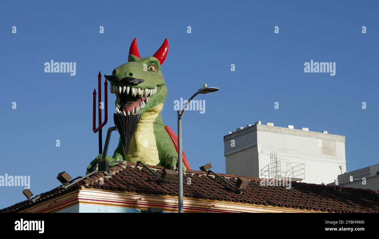 Los Angeles, California, USA 18th October 2024 T Rex Dinosaur in ...