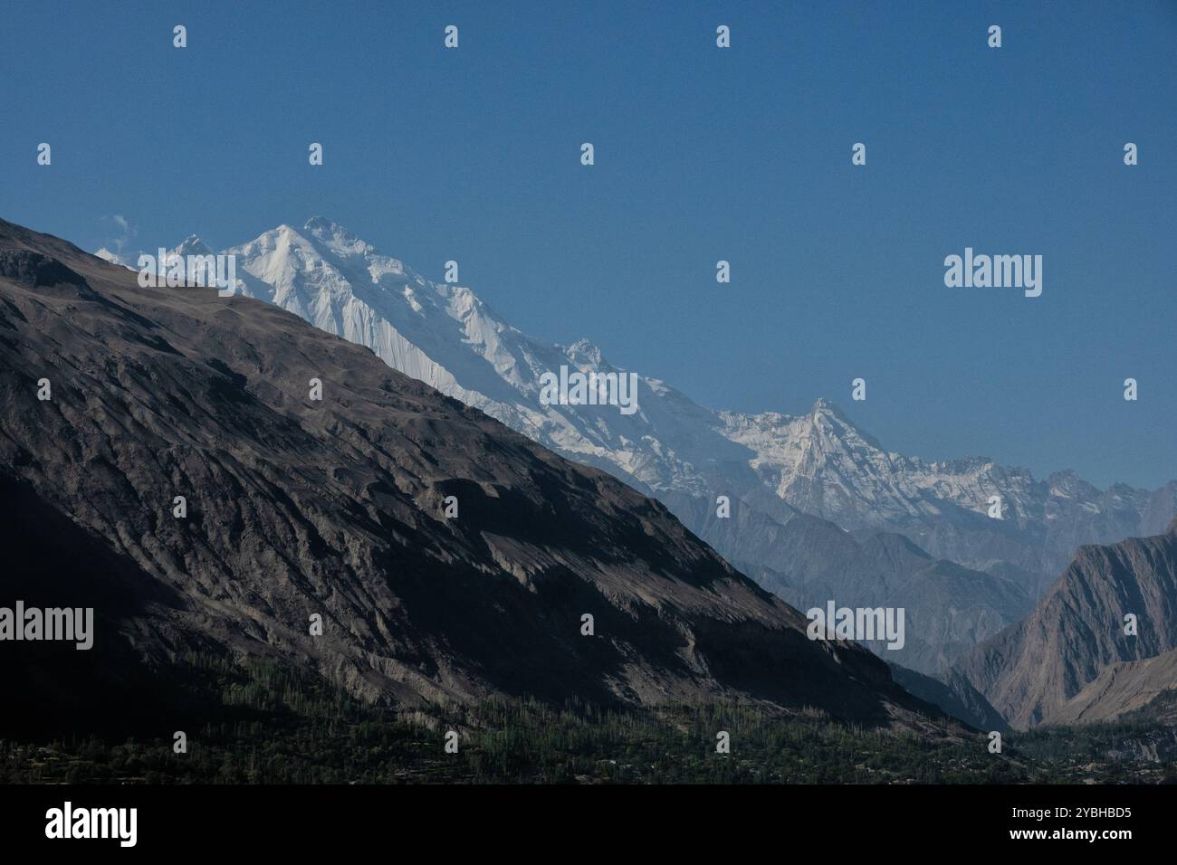 Rakaposhi view, Karimabad, Hunza, Gilgit-Baltistan, Pakistan Stock ...