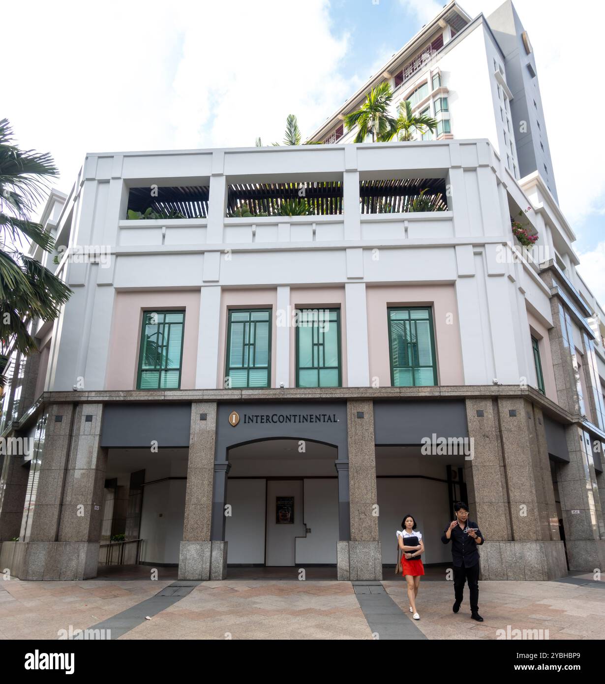 Intercontinental Singapore Hotel Stock Photo - Alamy
