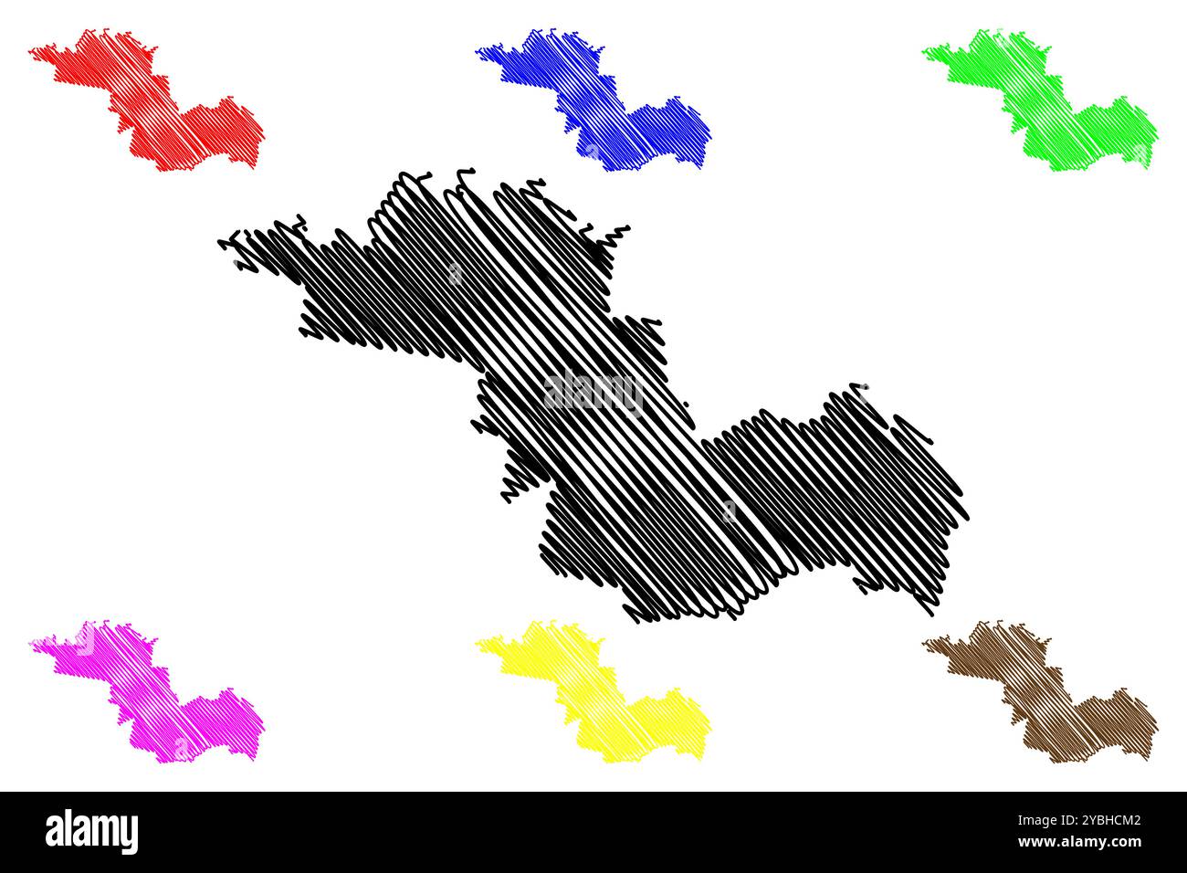 Shire of Indigo (Commonwealth of Australia, Victoria state, Vic) map ...