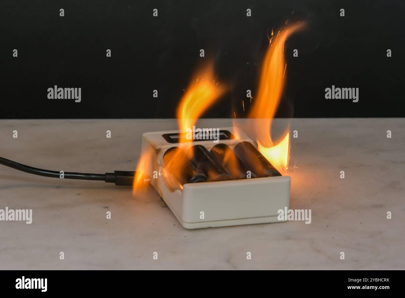 Battery ignites hi-res stock photography and images - Alamy