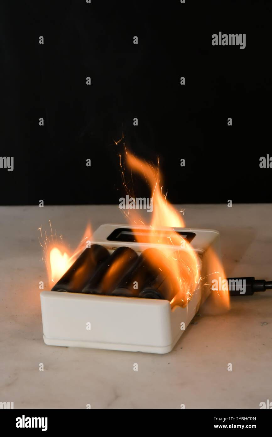 Battery ignites hi-res stock photography and images - Alamy