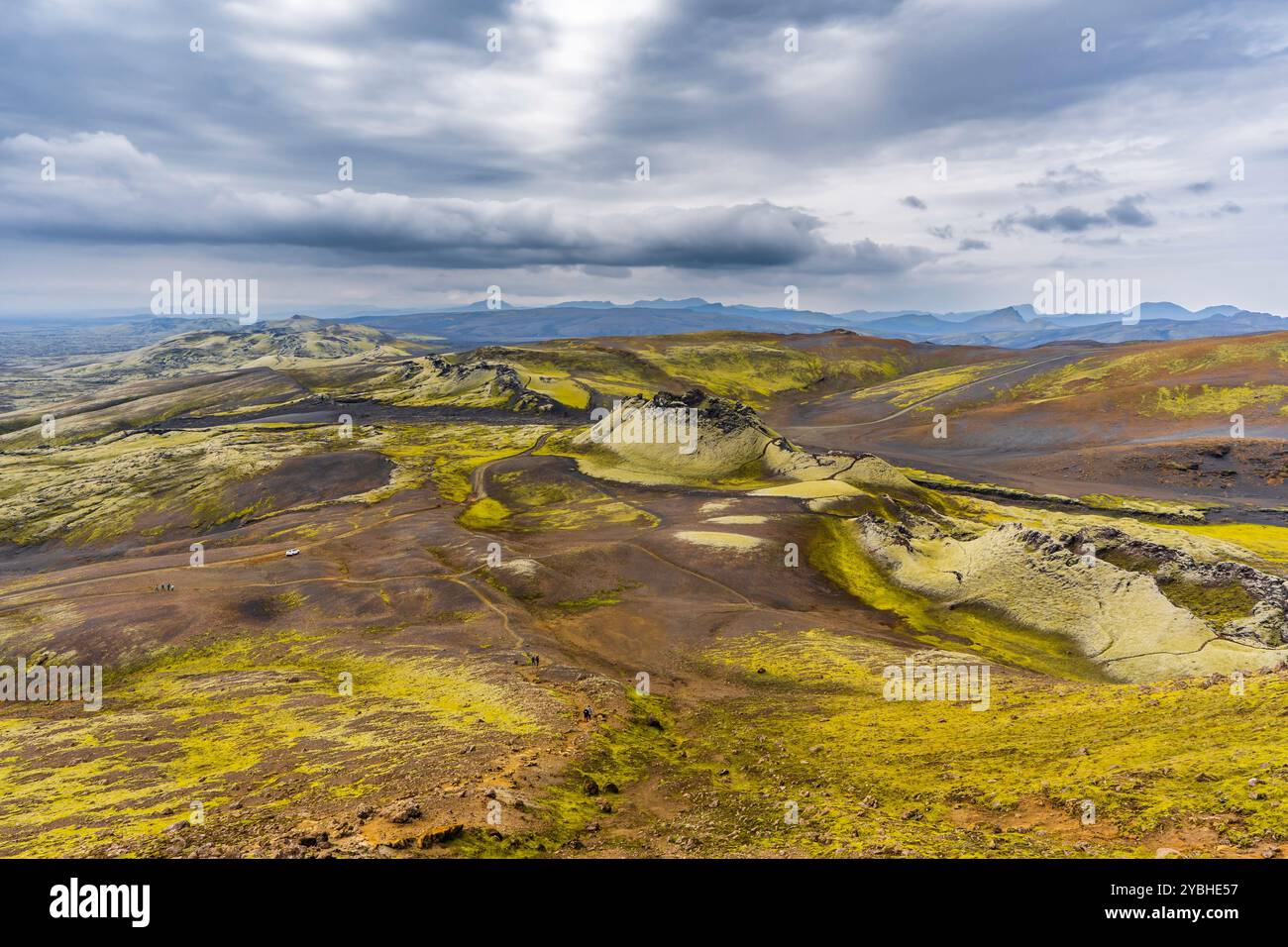 Icelandic craters hi-res stock photography and images - Alamy