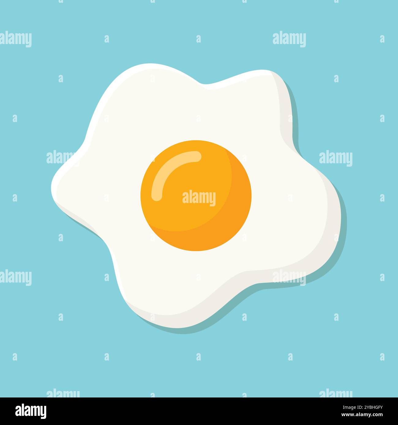 Omelet in pan hot Stock Vector Images - Alamy