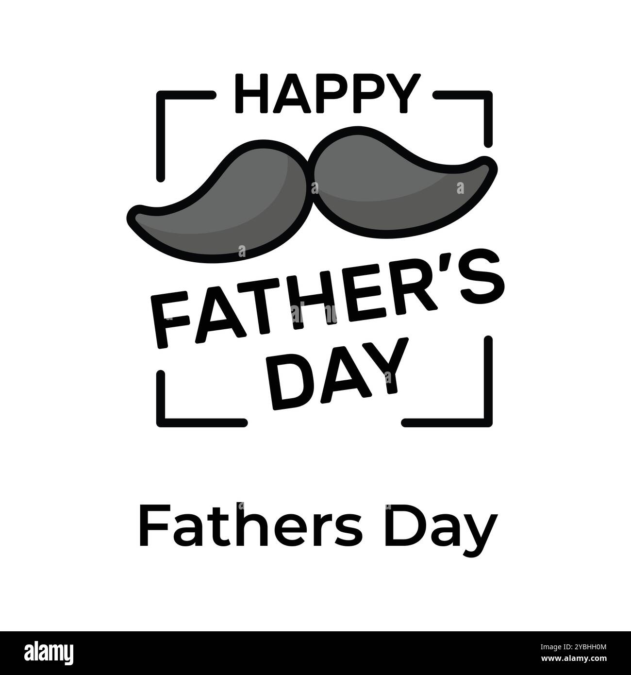 Happy fathers day hat icon Stock Vector Images - Alamy