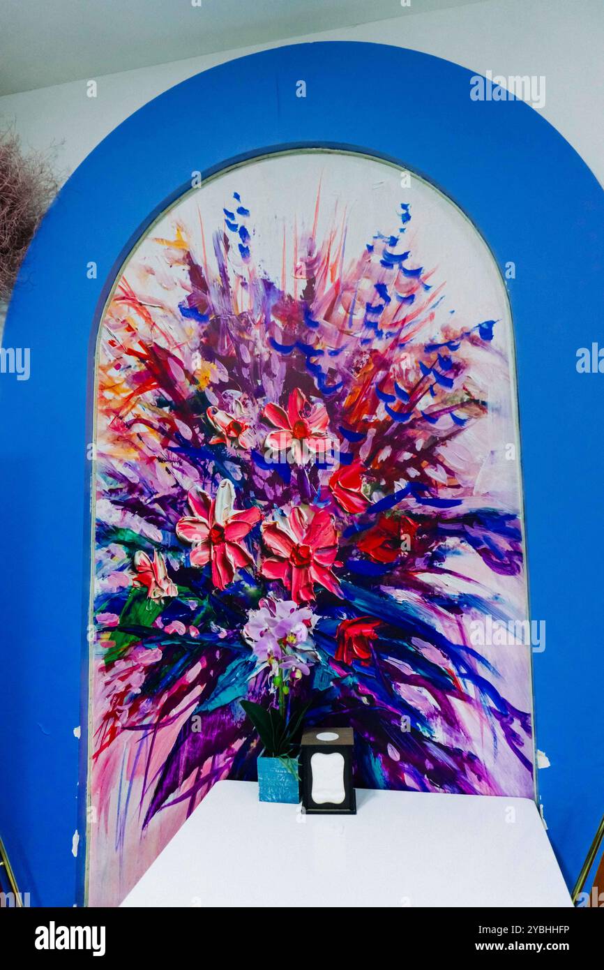 Beautiful Painting in a Sweet House Stock Photo - Alamy