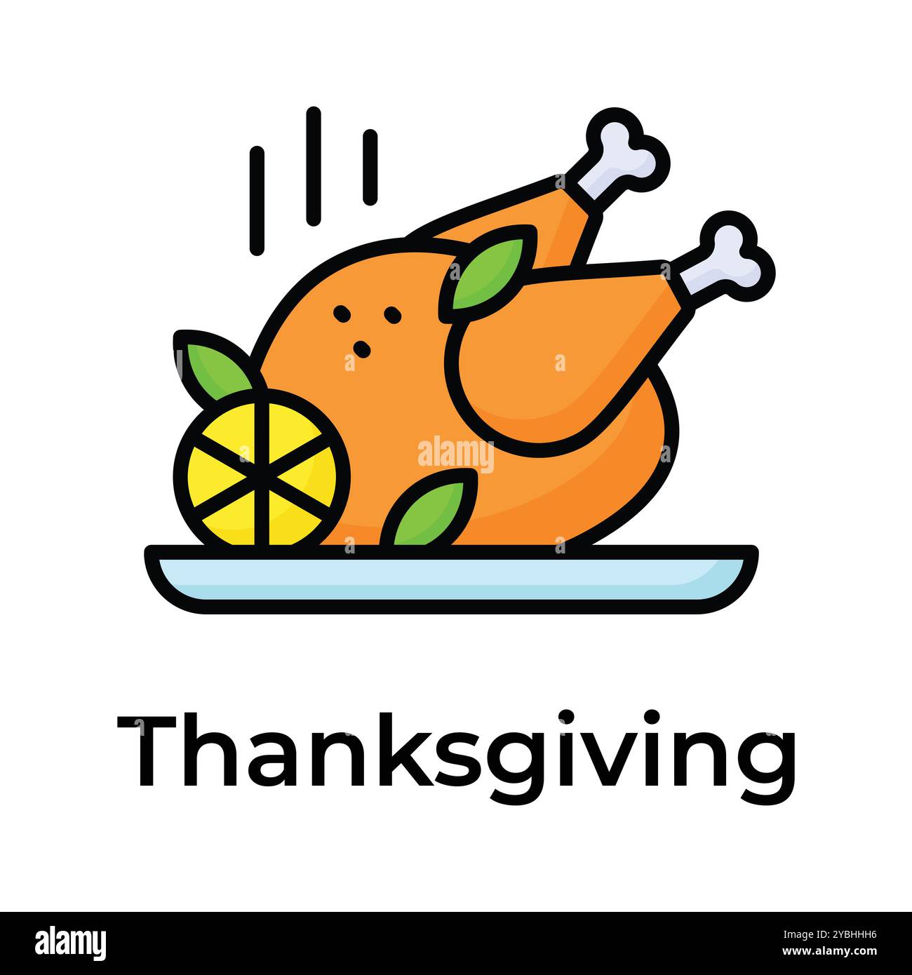 Chicken dead Stock Vector Images - Alamy