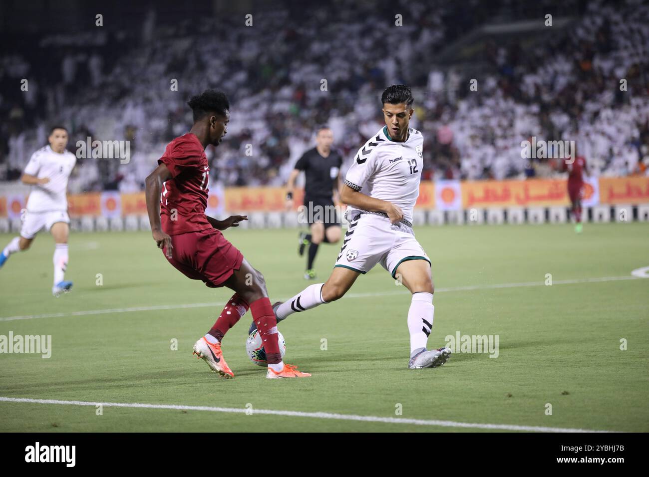 FIFA World Cup and AFC Asian Cup Qualifications, Qatar vs Afghanistan ...
