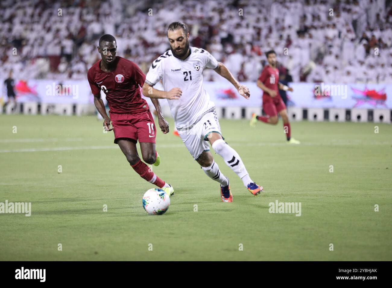FIFA World Cup and AFC Asian Cup Qualifications, Qatar vs Afghanistan ...