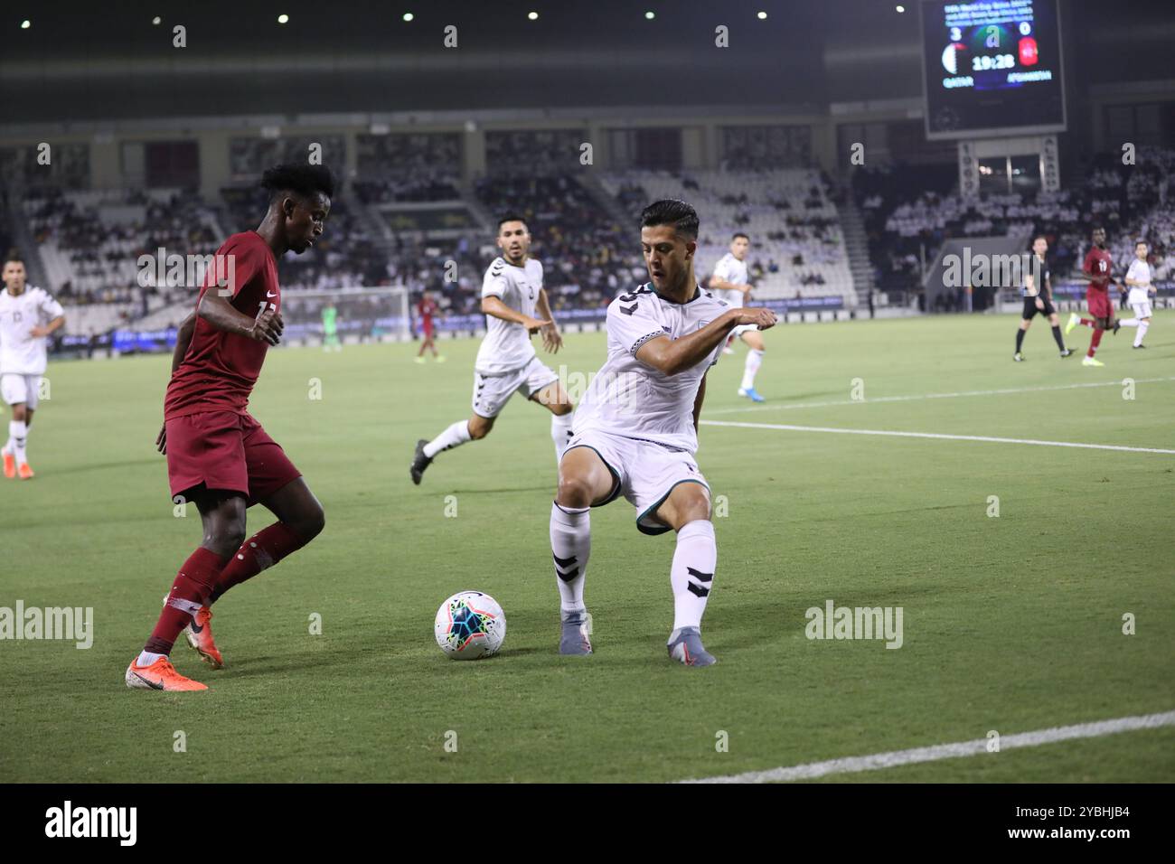 FIFA World Cup and AFC Asian Cup Qualifications, Qatar vs Afghanistan ...