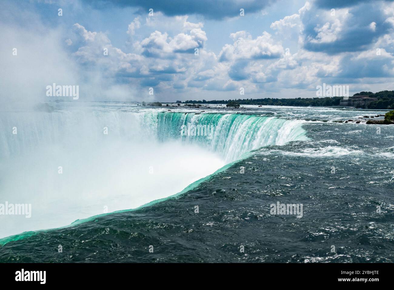 Aerial panoramic view powerful waterfalls hi-res stock photography and ...