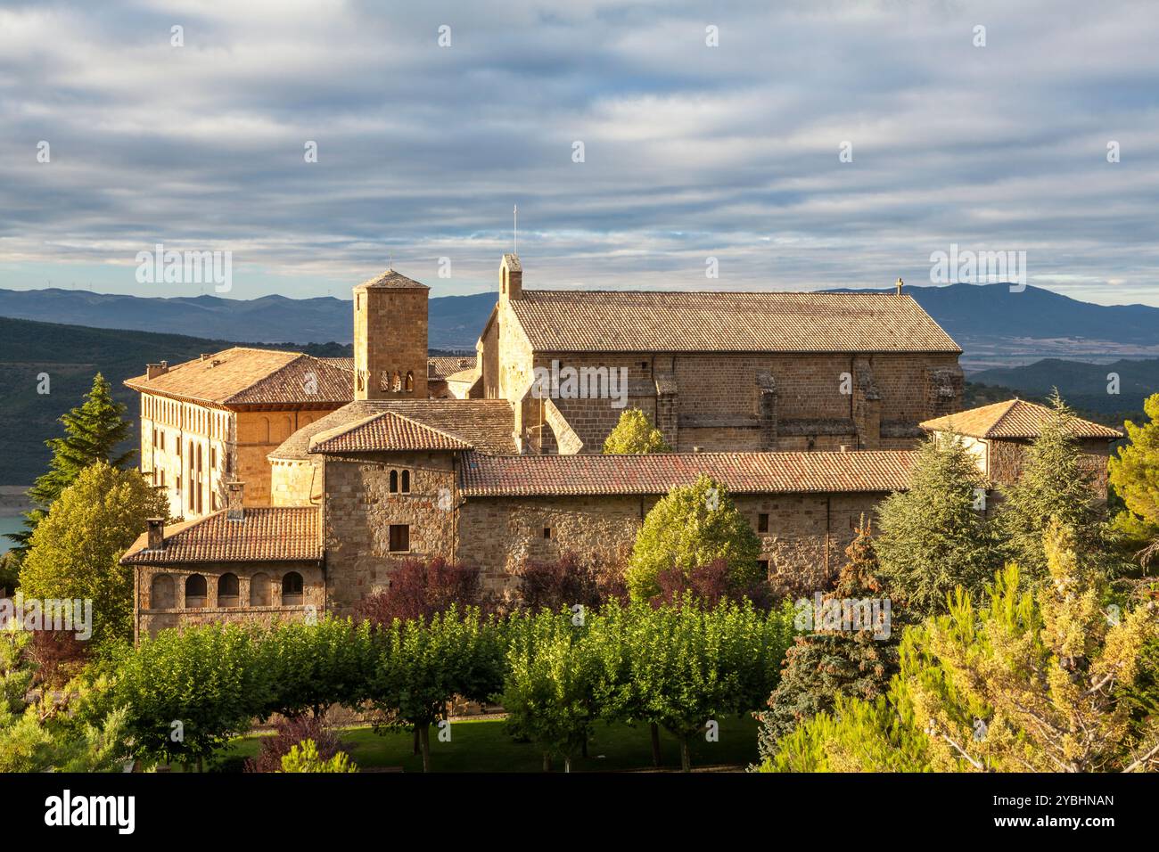 Monasterio de san salvador de leire hi-res stock photography and images ...