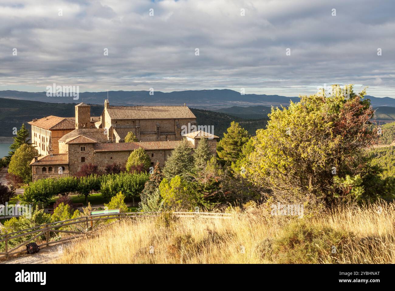 Monasterio de san salvador de leire hi-res stock photography and images ...