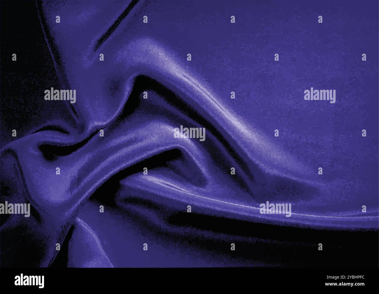 Deep blue glossy cloth texture background. Natural textile material ...