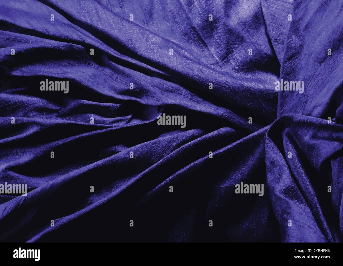 Deep blue glossy cloth texture background. Natural textile material ...