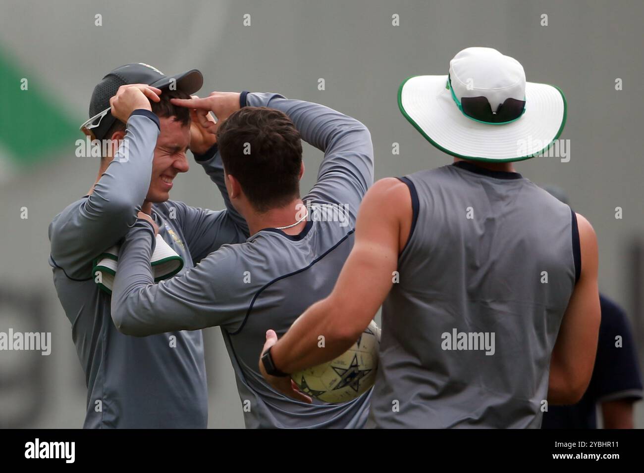 South Africa Team attends practice session at the Sher-e-Bangla ...