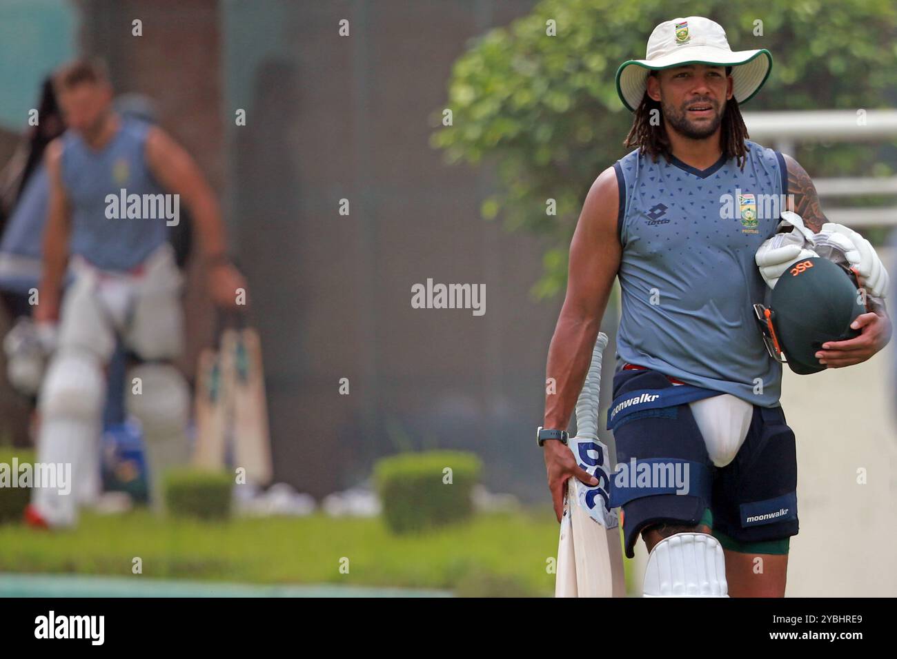 South Africa Team attends practice session at the Sher-e-Bangla ...