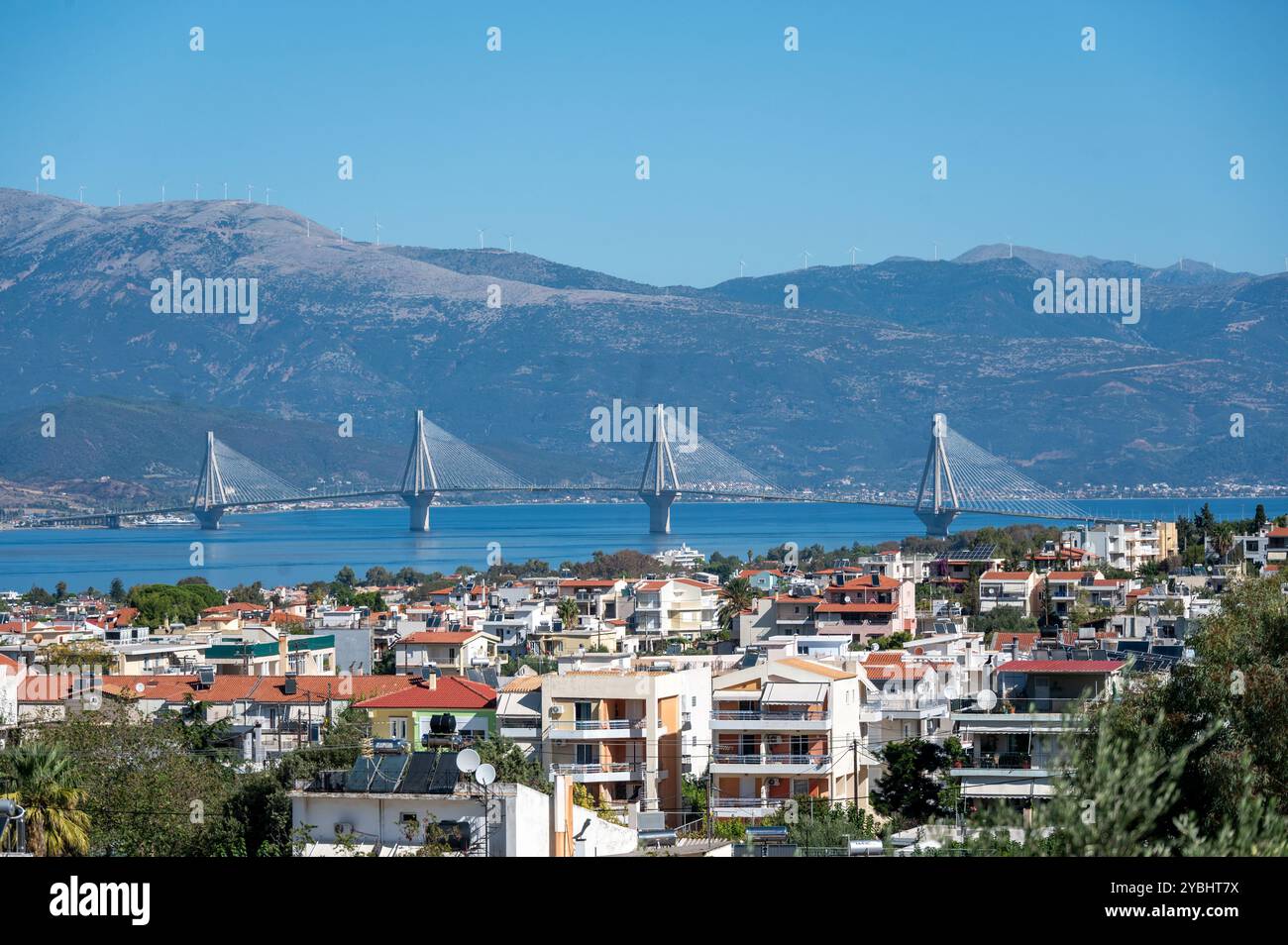 Rio Bridge in Patras Stock Photo - Alamy