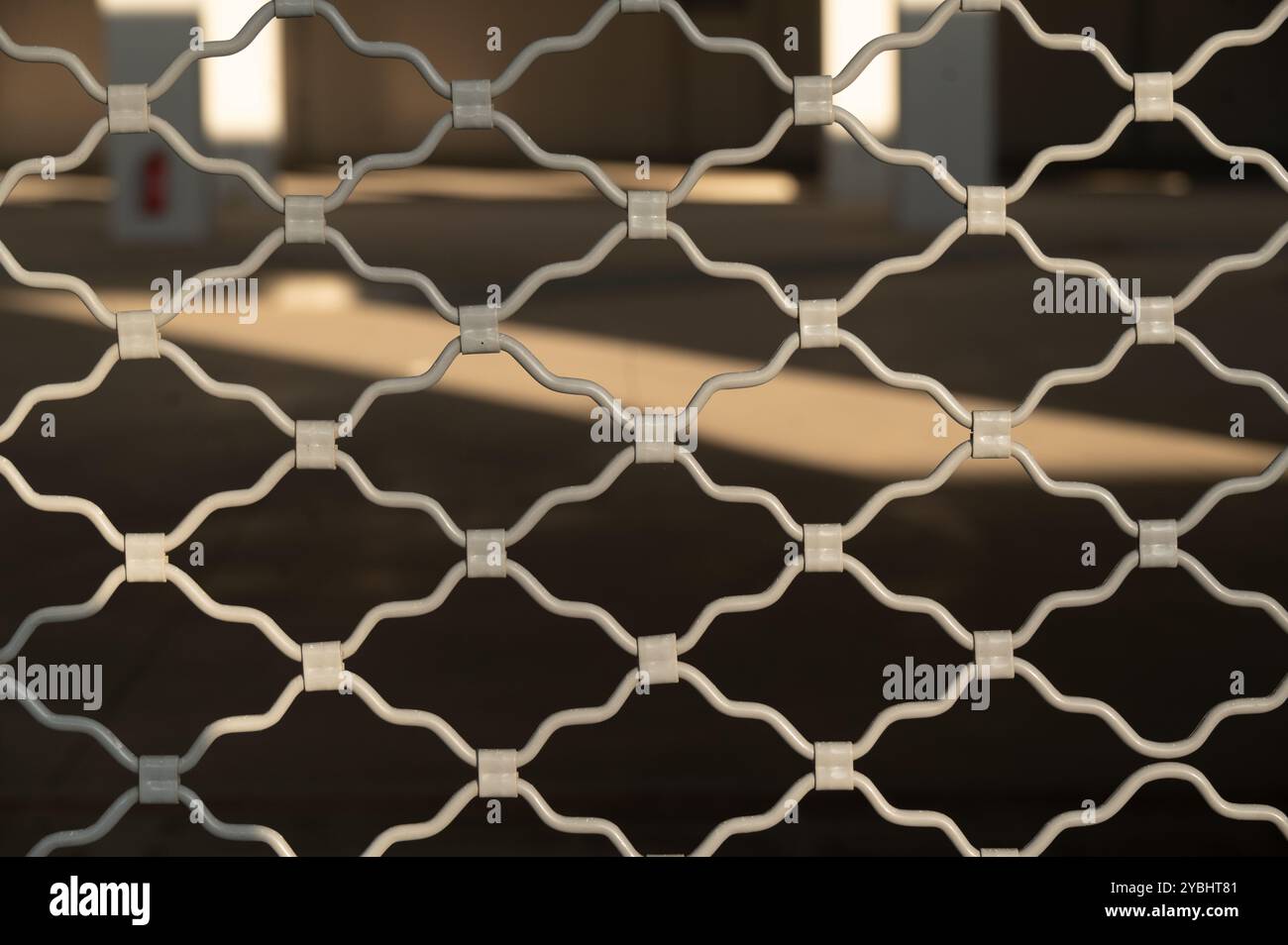 Metal Shop Security Gate Stock Photo - Alamy