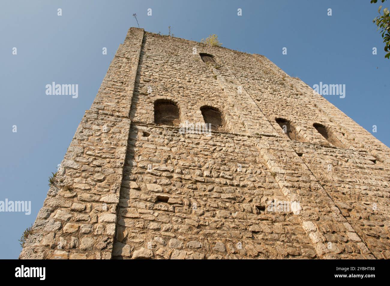 St Leonard's Tower Stock Photo - Alamy