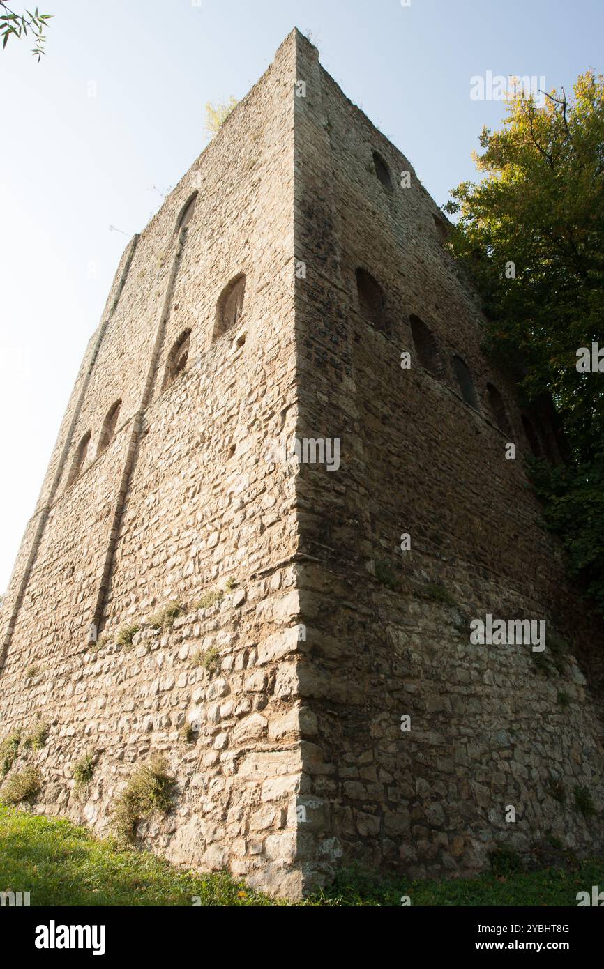 St Leonard's Tower Stock Photo - Alamy