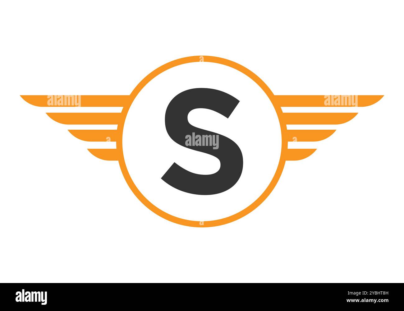 Letter S Wing Logotype. Speed Symbol Vector Stock Vector Image & Art ...