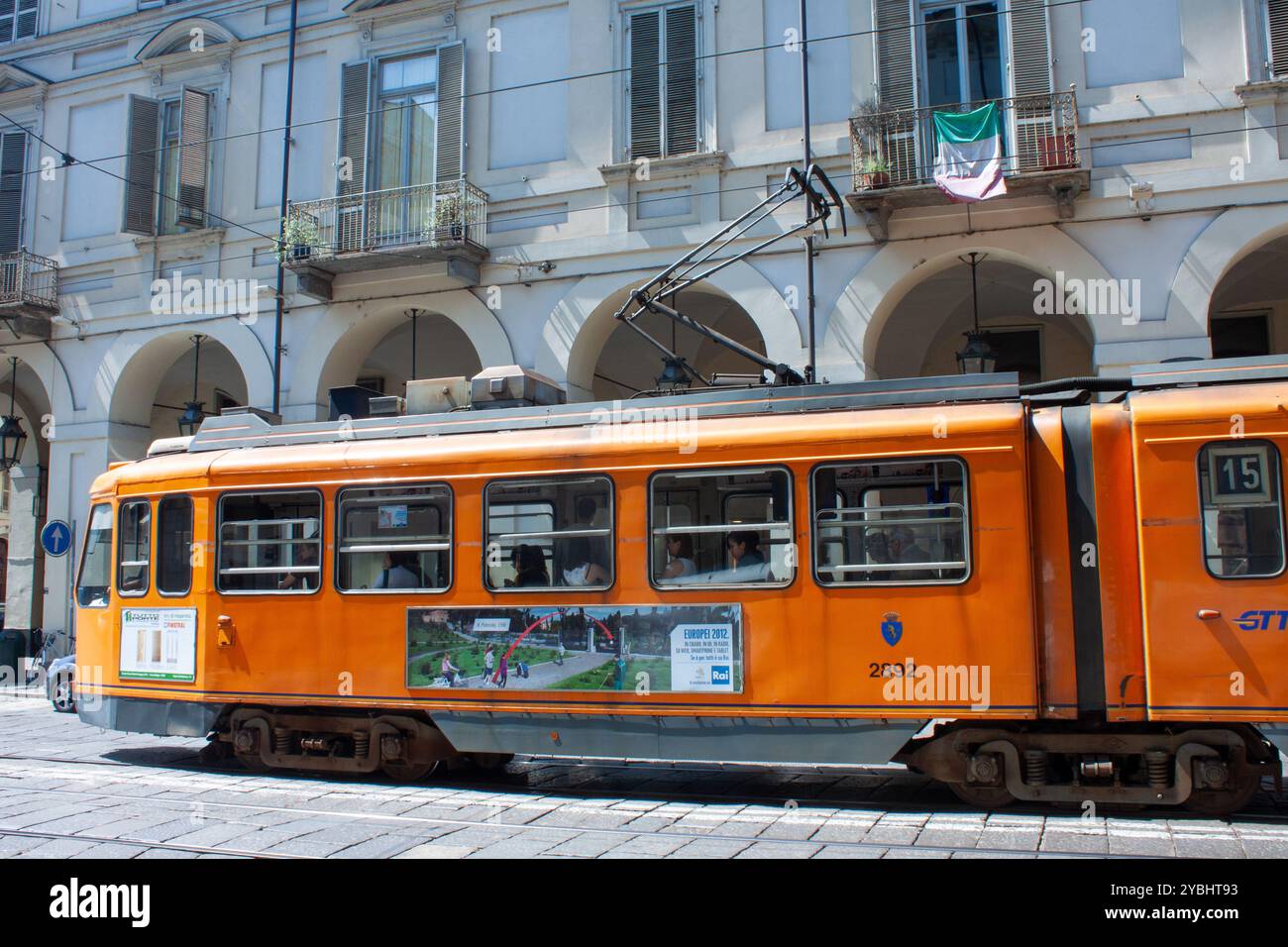 Tram tramway turin hi-res stock photography and images - Alamy