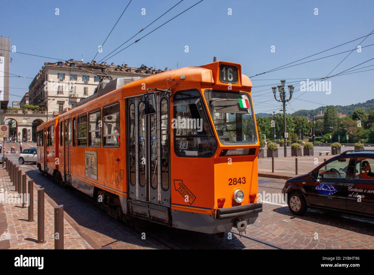 Historic tram of turin hi-res stock photography and images - Alamy