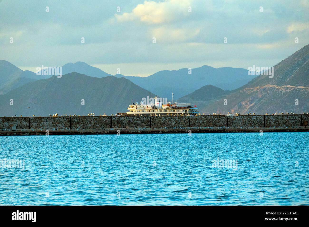 The Port of Patras Stock Photo - Alamy