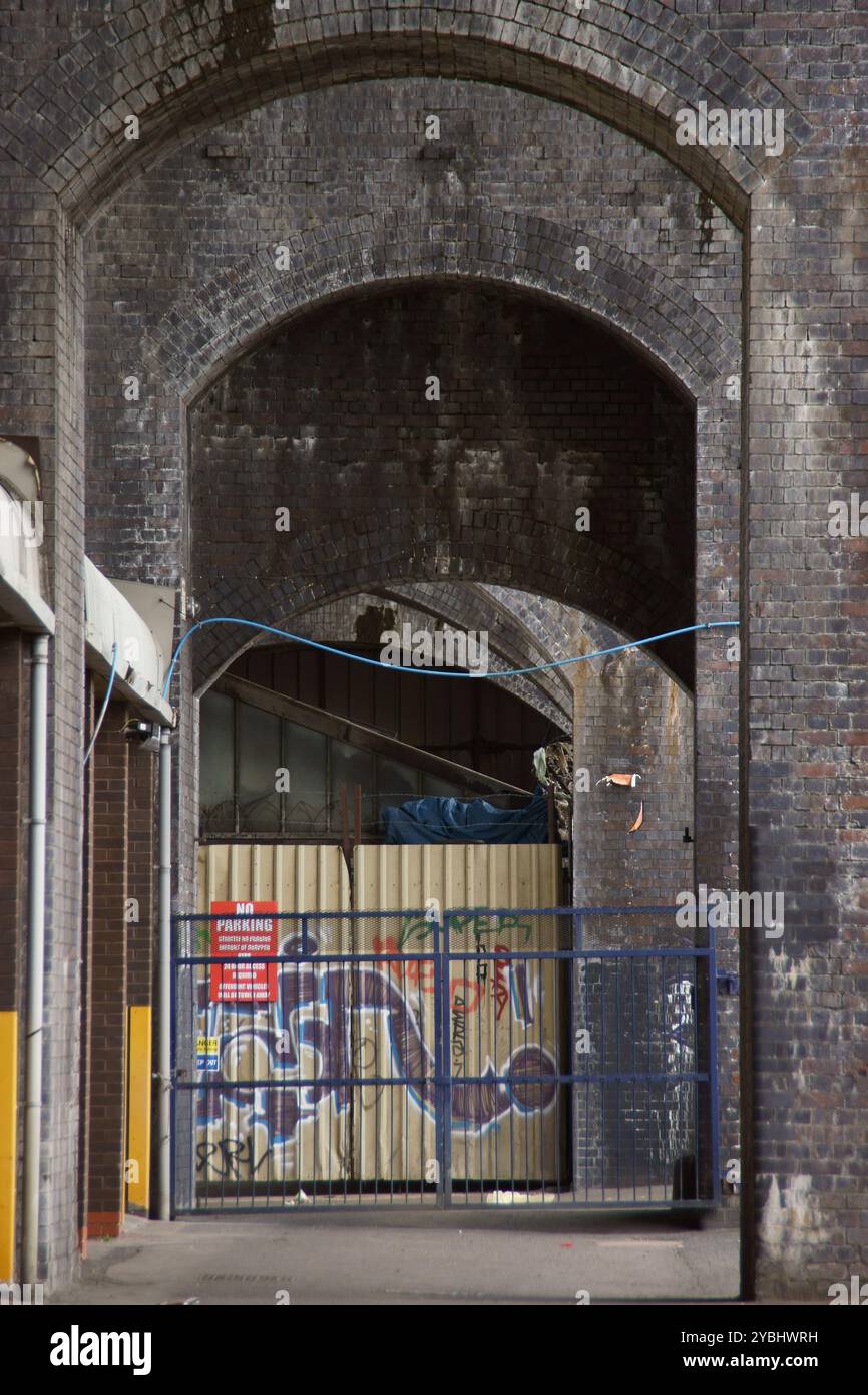 The arches in Digbeth Birmingham Stock Photo - Alamy
