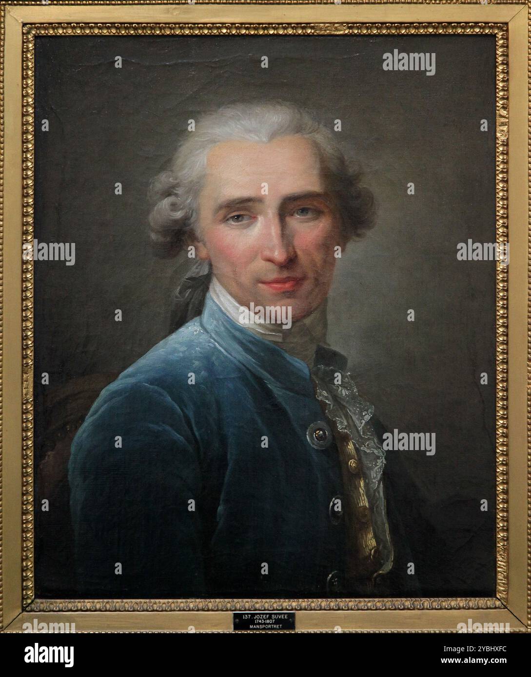Portrait of Joseph-Benoit Suvée (c.1783) by Adélaïde Labille-Guiard des ...