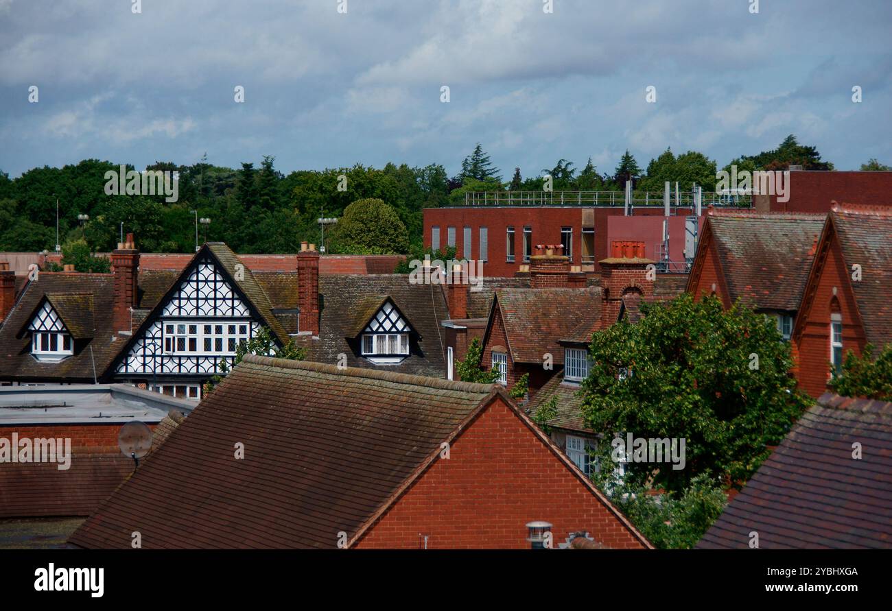Images of Solihull town centre from the roof of Touchwood shopping ...