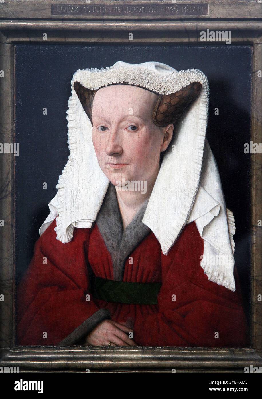 Portrait of Margareta van Eyck (1439) by Jan van Eyck (1390–1441 ...