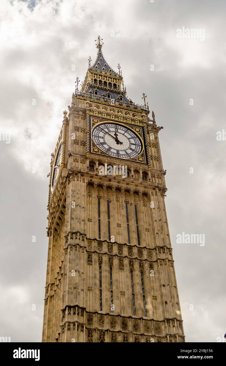 The Big Ben, part of the Houses of Parliament and iconic landmark of ...