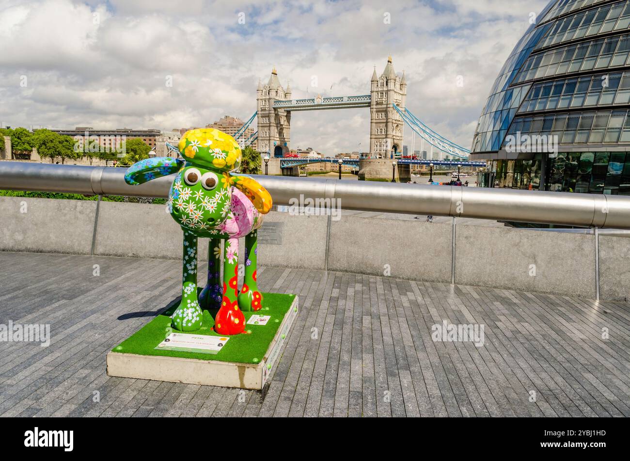 LONDON - MAY 29: Aardman's Shaun the Sheep character on display near ...